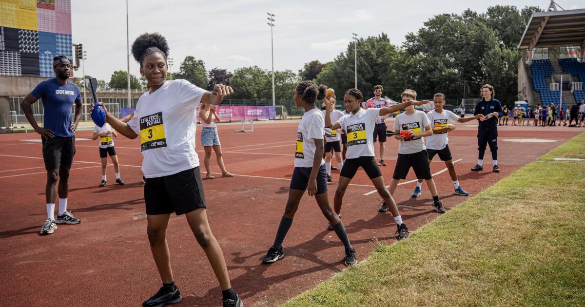 Olympic champion Christine Ohuruogu and Gladiators star Montell Douglas ...